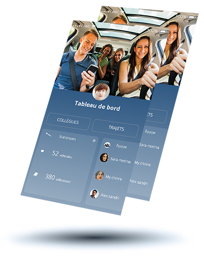 Création d'application de covoiturage sur mobile iOS, Android et Web de type Blablacar - Travelnet